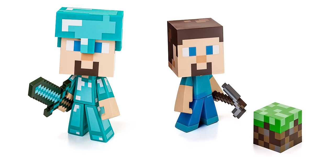 Hračky Minecraft udělají radost každému objeviteli tohoto krychlového světa