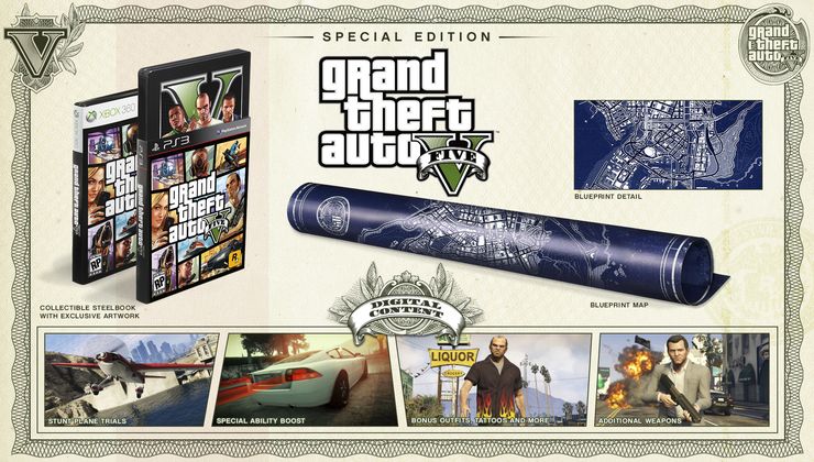 PS3 - Grand Theft Auto V (Special Edition) (GTA 5) - Hra pre konzolu ...