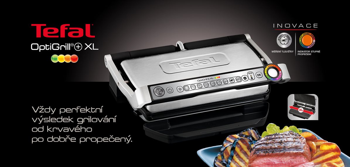 Tefal Optigrill+ XL GC722D34 - Elektromos grill | Alza.hu