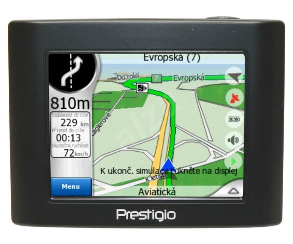 Navigace GPS Prestigio Geovision 350 - GPS navigace | Alza