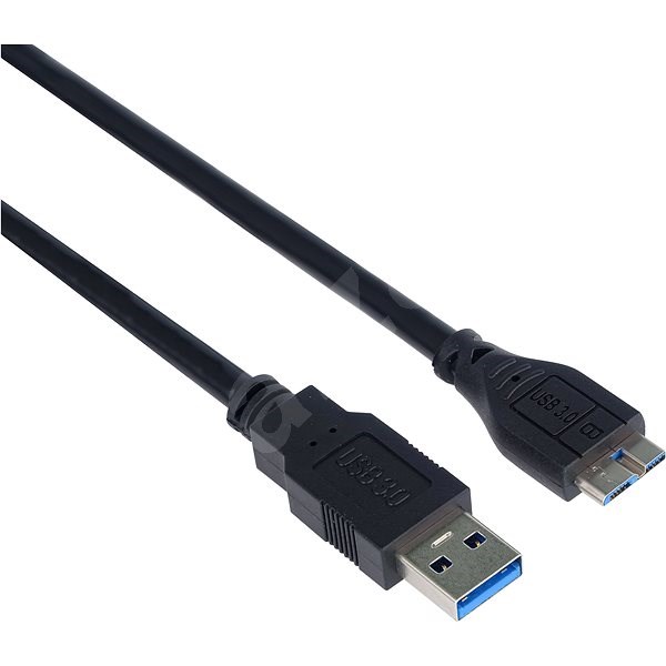 PremiumCord USB 3.0-Schnittstelle 3M und schwarz-Mikroben- - Kabel ...