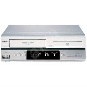 Hitachi DV-PF7E stříbrný (silver) combo VHS/ DVD, CD, MP3, JPEG ...