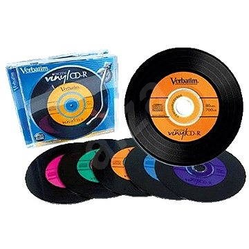 Média Verbatim CD-R MusicLifePlus Vinyl 48x, 10ks v SLIM krabičce | Alza.cz