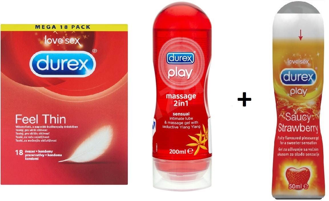 DUREX Red Love Mix - Sada drogerie | Alza.cz