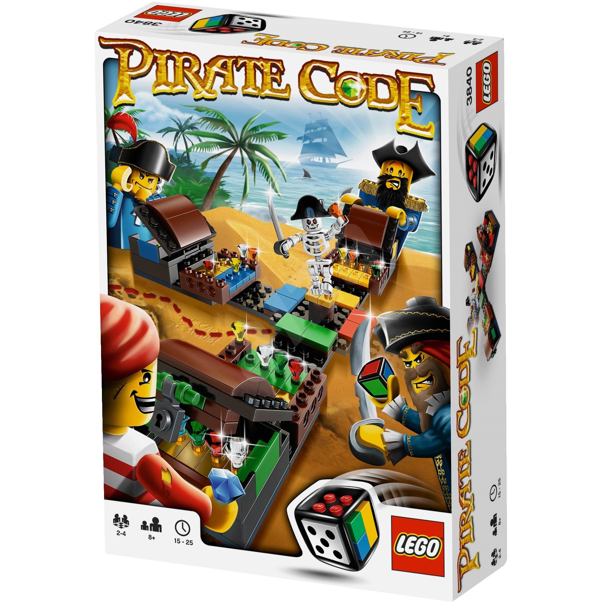 LEGO 3840 Pirátský poklad - Společenská hra | Alza.cz