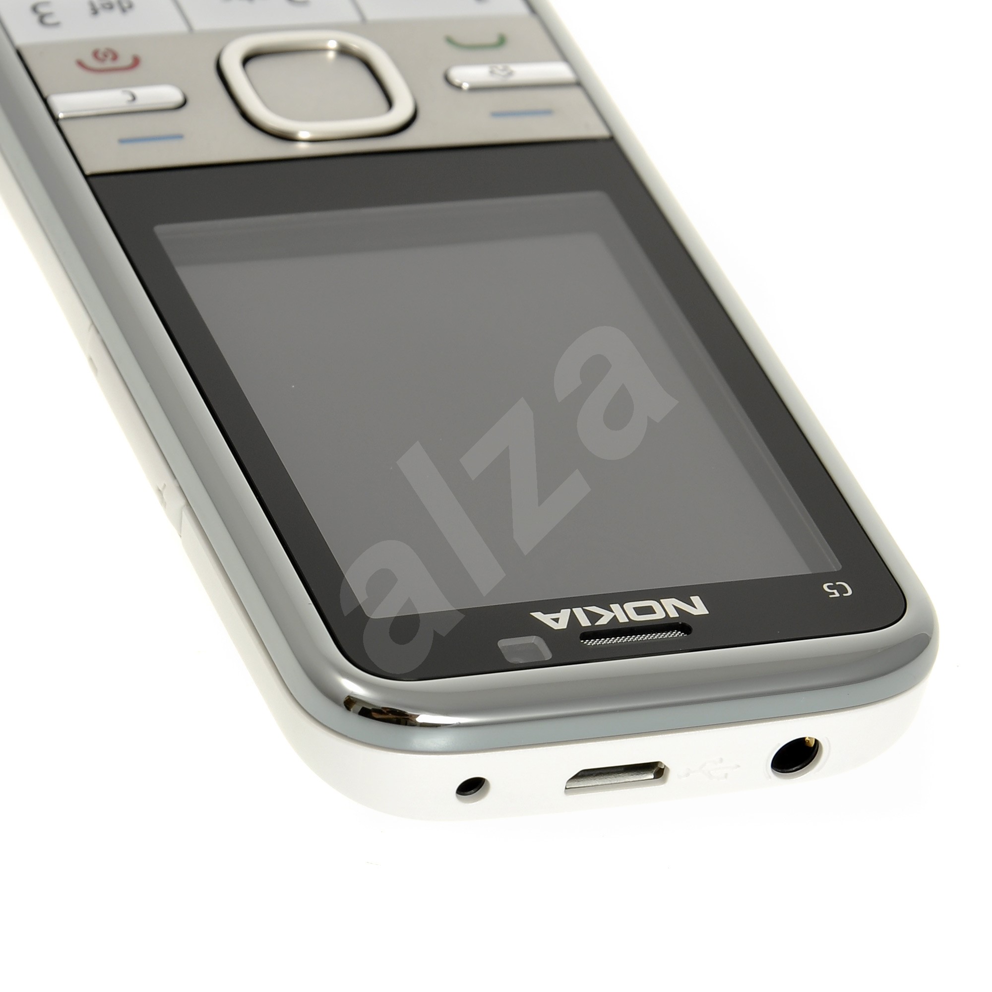 Nokia C5-00 5MP White - Mobilní telefon | Alza.cz