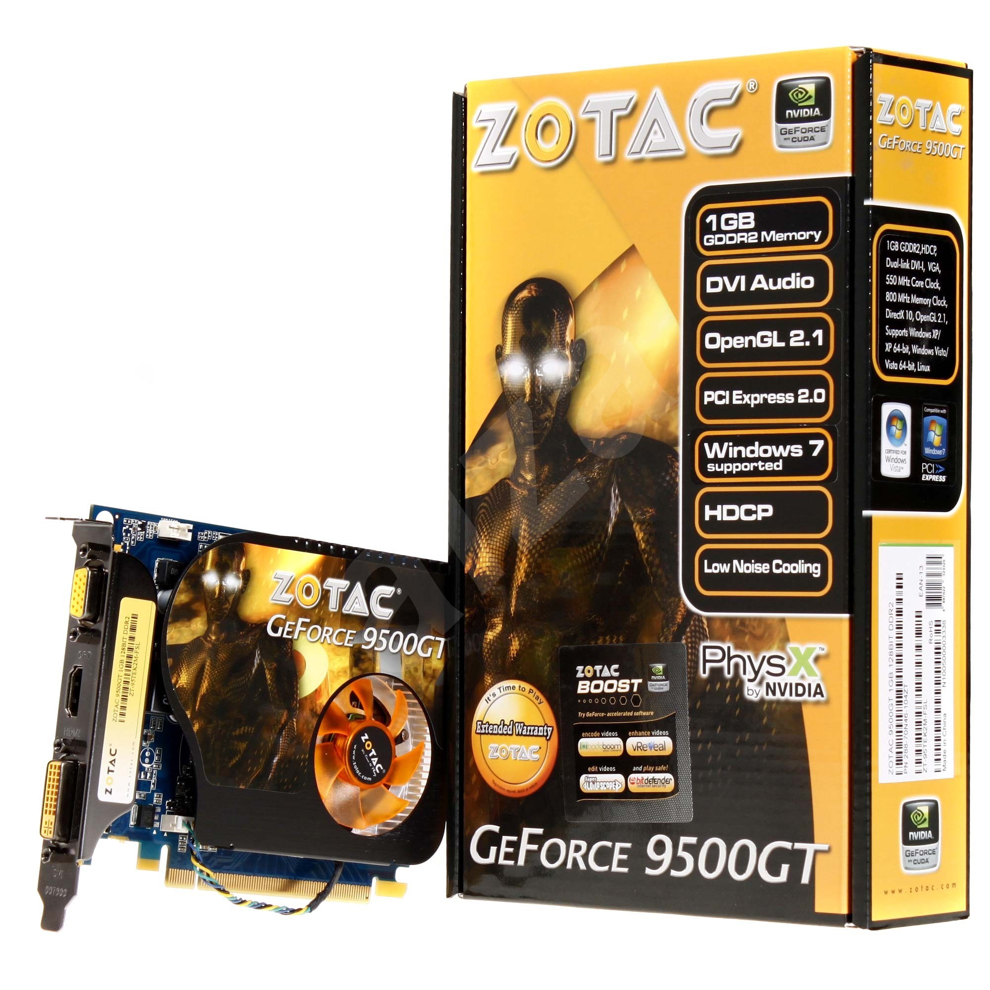 ZOTAC GeForce 9500GT 1GB DDR2 Standard Edition - Grafická karta | Alza.sk